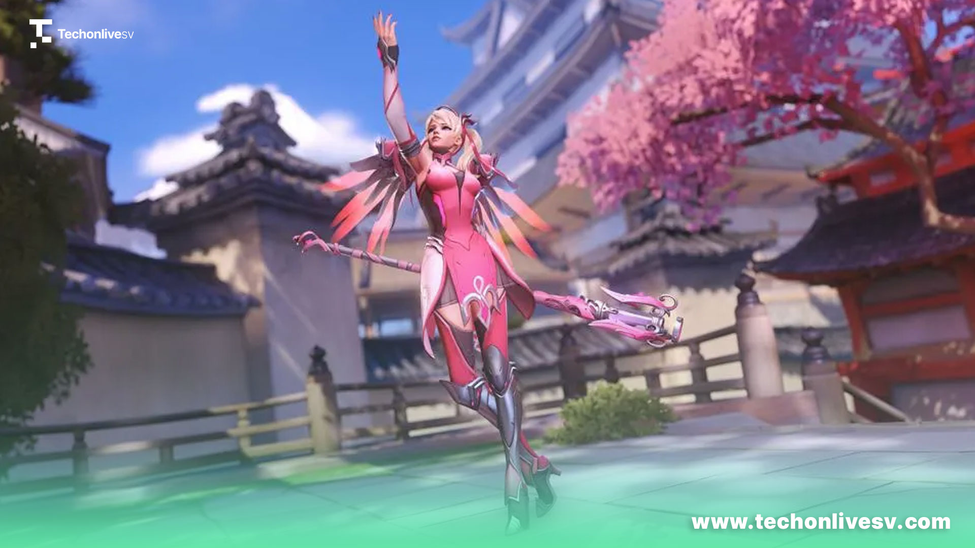 Overwatch 2 relanza la campaña Mercy Rosa con el aspecto icónico de la ...